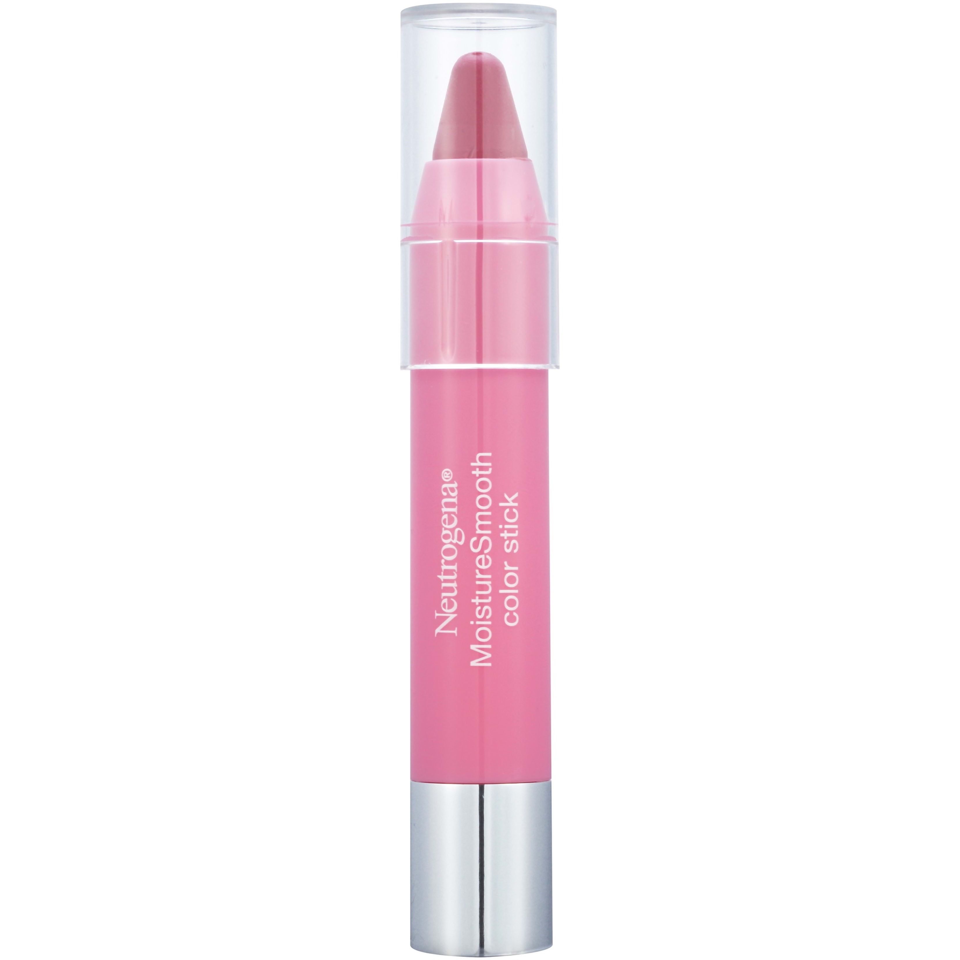 Neutrogena MoistureSmooth Color Stick Lipstick, Pink Grapefruit,.011 oz ...