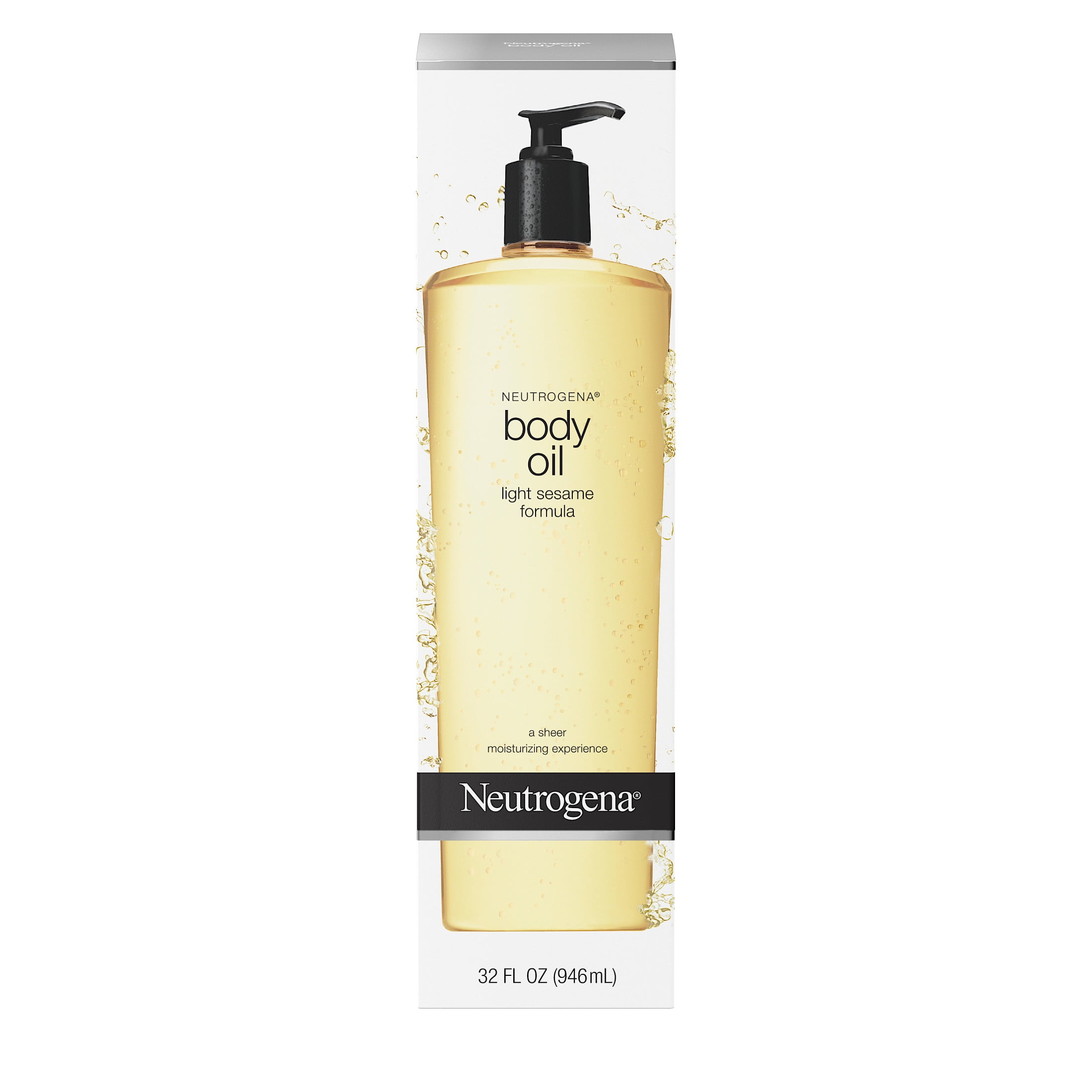 Neutrogena Light Sesame Formula Moisturizing Body Oil, 32 fl. oz ...