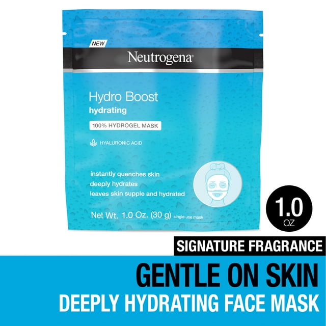 Neutrogena Moisturizing Hydro Boost Hydrating Face Mask, 1 oz - Walmart.com