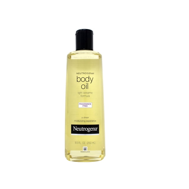 Neutrogena Moisturizing Body Oil with Light Sesame Formula, Fragrance ...