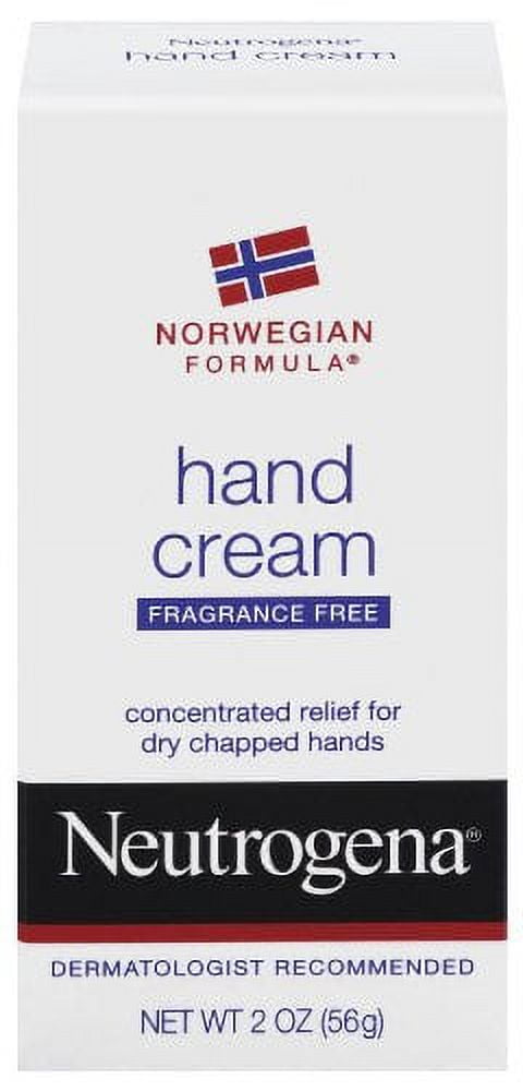 Neutrogena Norwegian Formula Hand Cream, Fragrance-Free, 2 Ounce (Pack ...