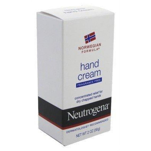 Neutrogena Norwegian Formula Hand Cream, Fragrance-Free, 2 oz (Pack of ...
