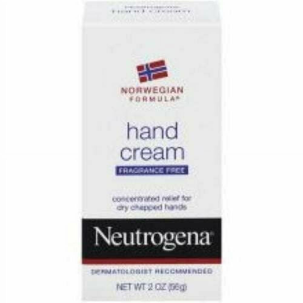 Neutrogena Norwegian Formula Hand Cream Fragrance Free, 2oz, 24-Pack ...