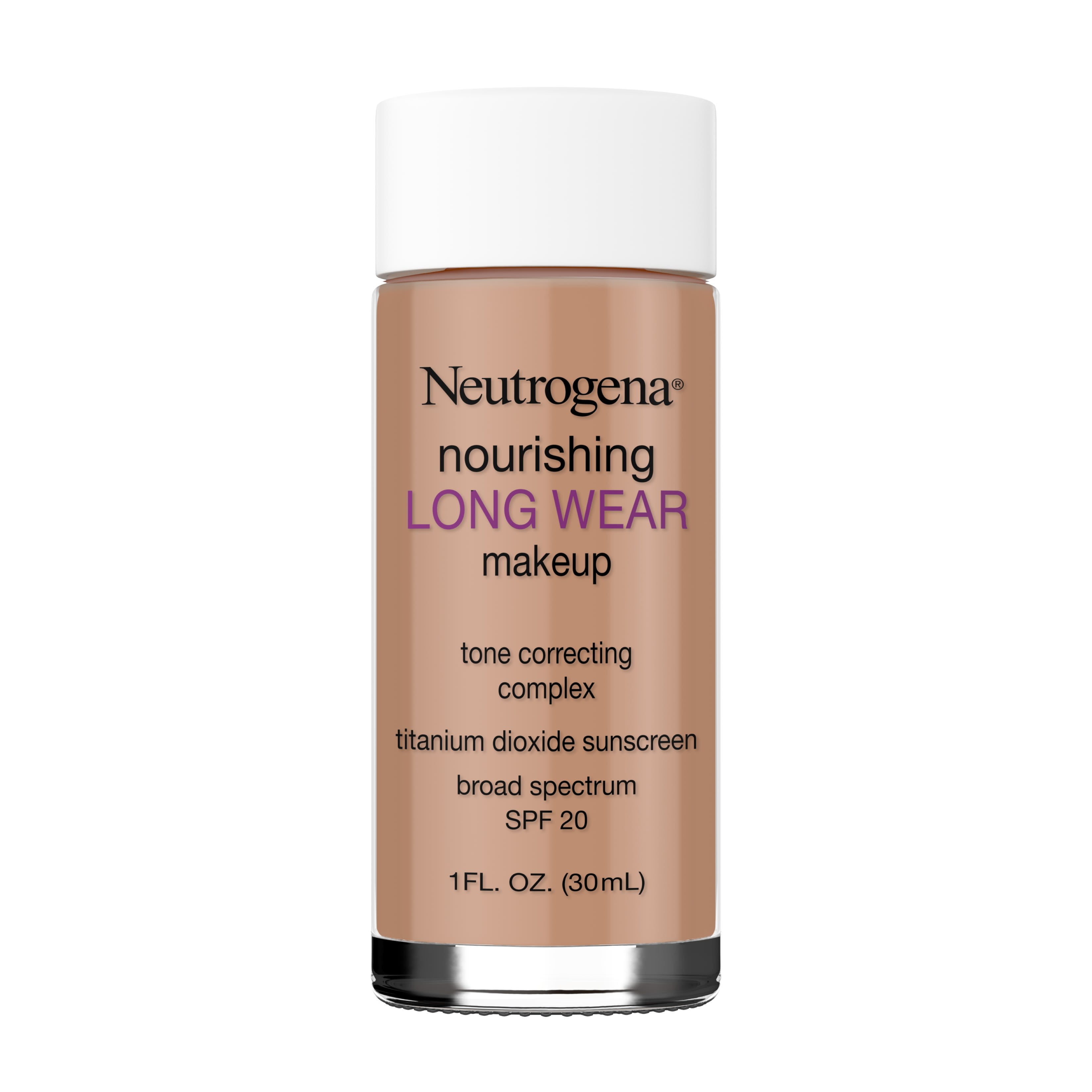Neutrogena Nourishing Long Wear Liquid Foundation, Chestnut, 1 fl. oz ...