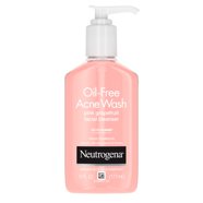 Neutrogena Oil-Free Salicylic Acid Acne Face Wash and Facial Cleanser ...
