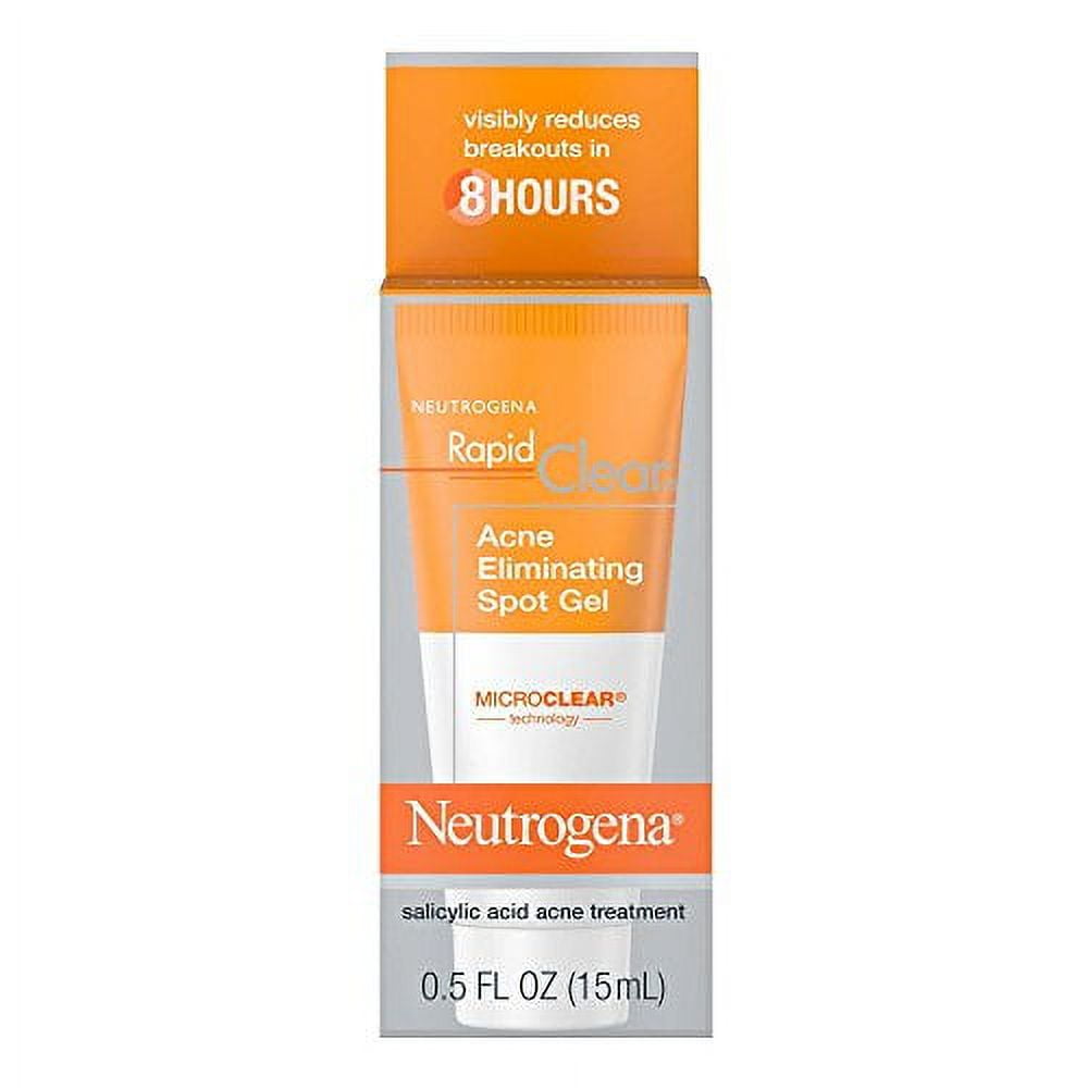 Neutrogena Rapid Clear Acne Eliminating Spot Treatment Gel with Witch ...