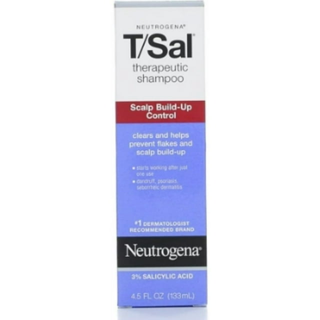 Neutrogena T/Sal Therapeutic Maximum Strength Shampoo, 4.5 oz (Pack of ...