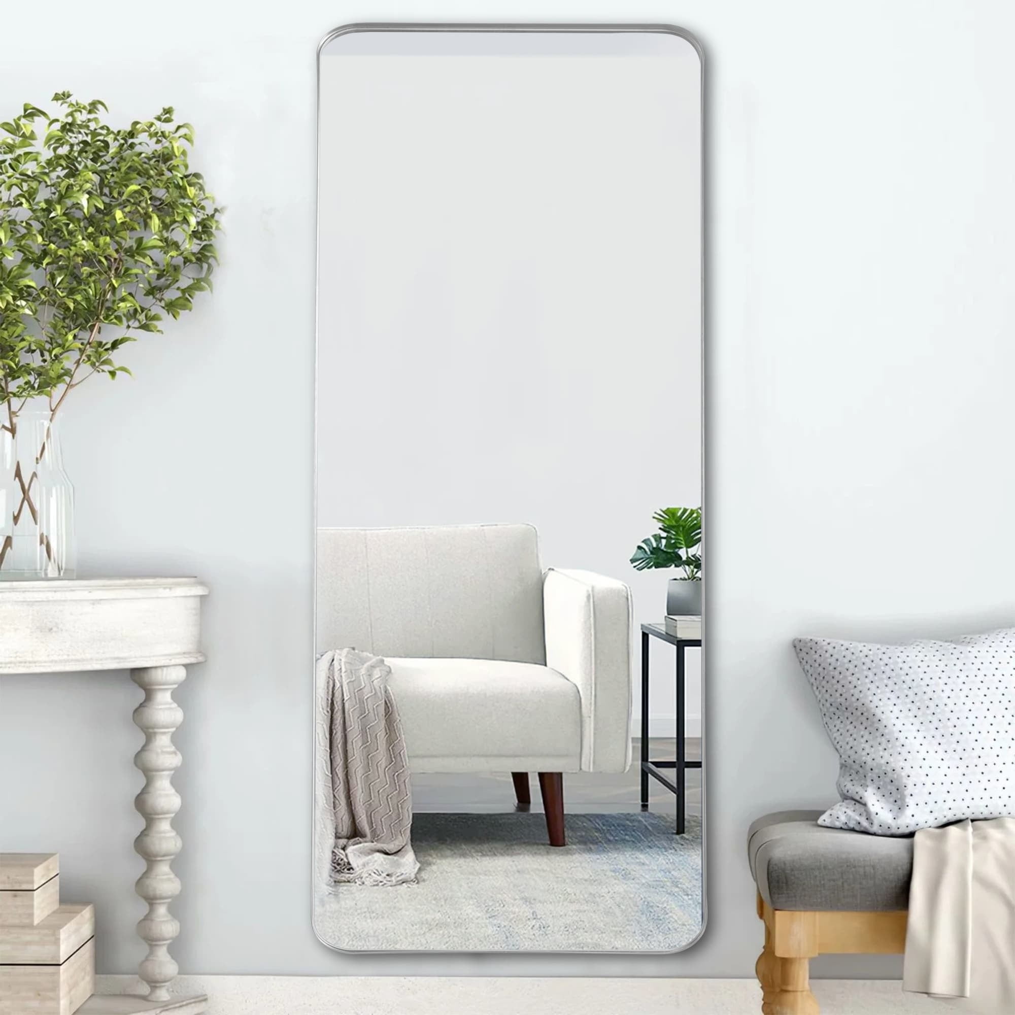 Neutypechic Modern Aluminum Alloy Wall-mounted Rectangular/Arched Deep ...