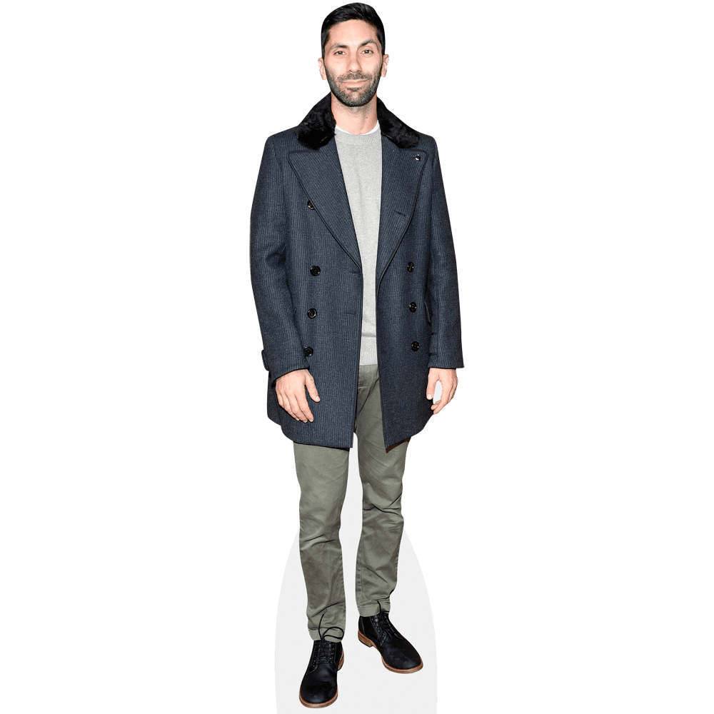 Nev Schulman Coat Mini Cardboard Cutout Standee