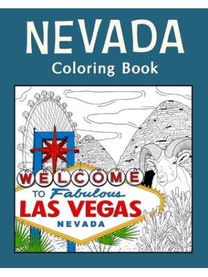 Nevada Coloring Book : Adult Coloring Pages, Painting on USA States ...