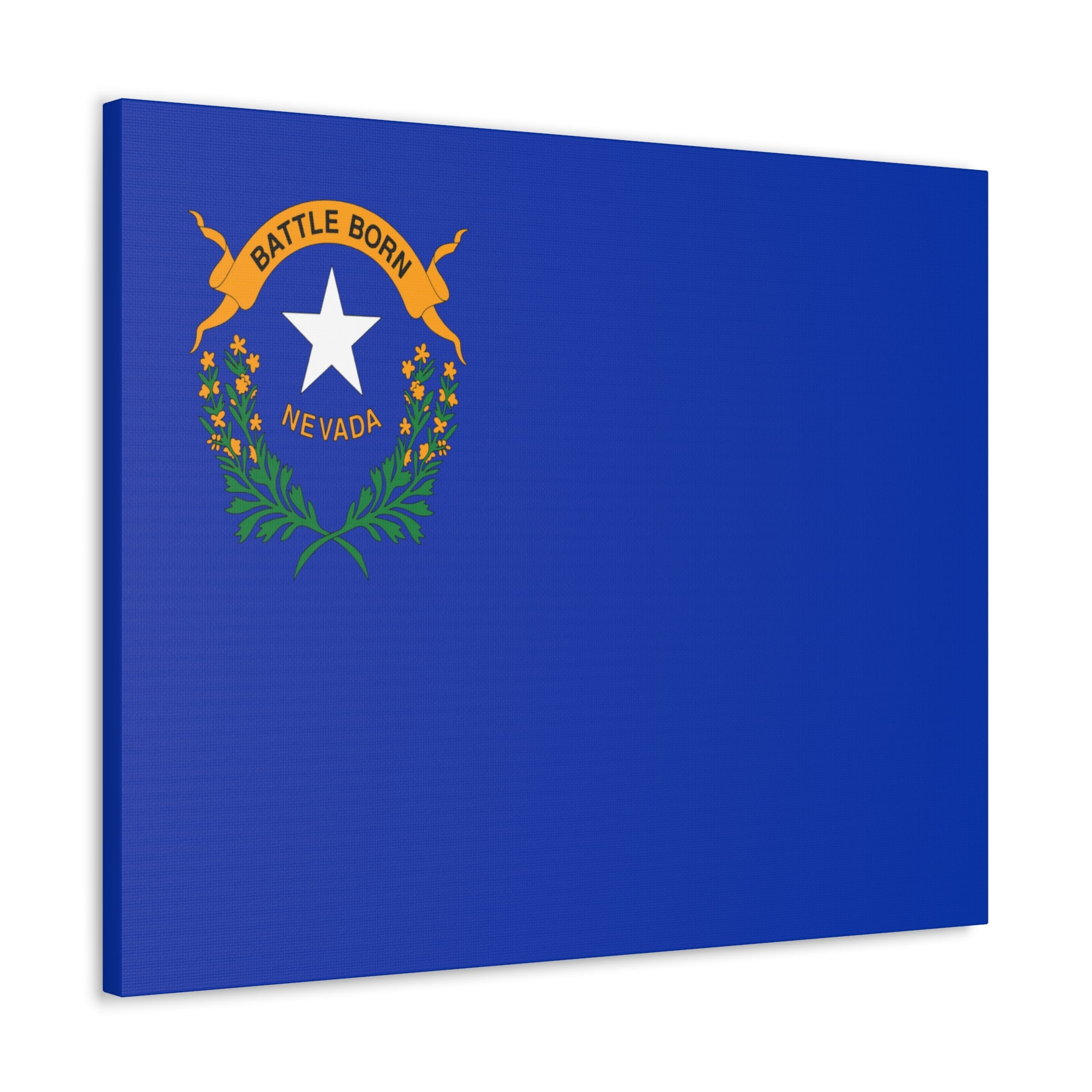 Nevada State Flag Canvas Vibrant Wall Art Unframed Home Decor - Walmart.com