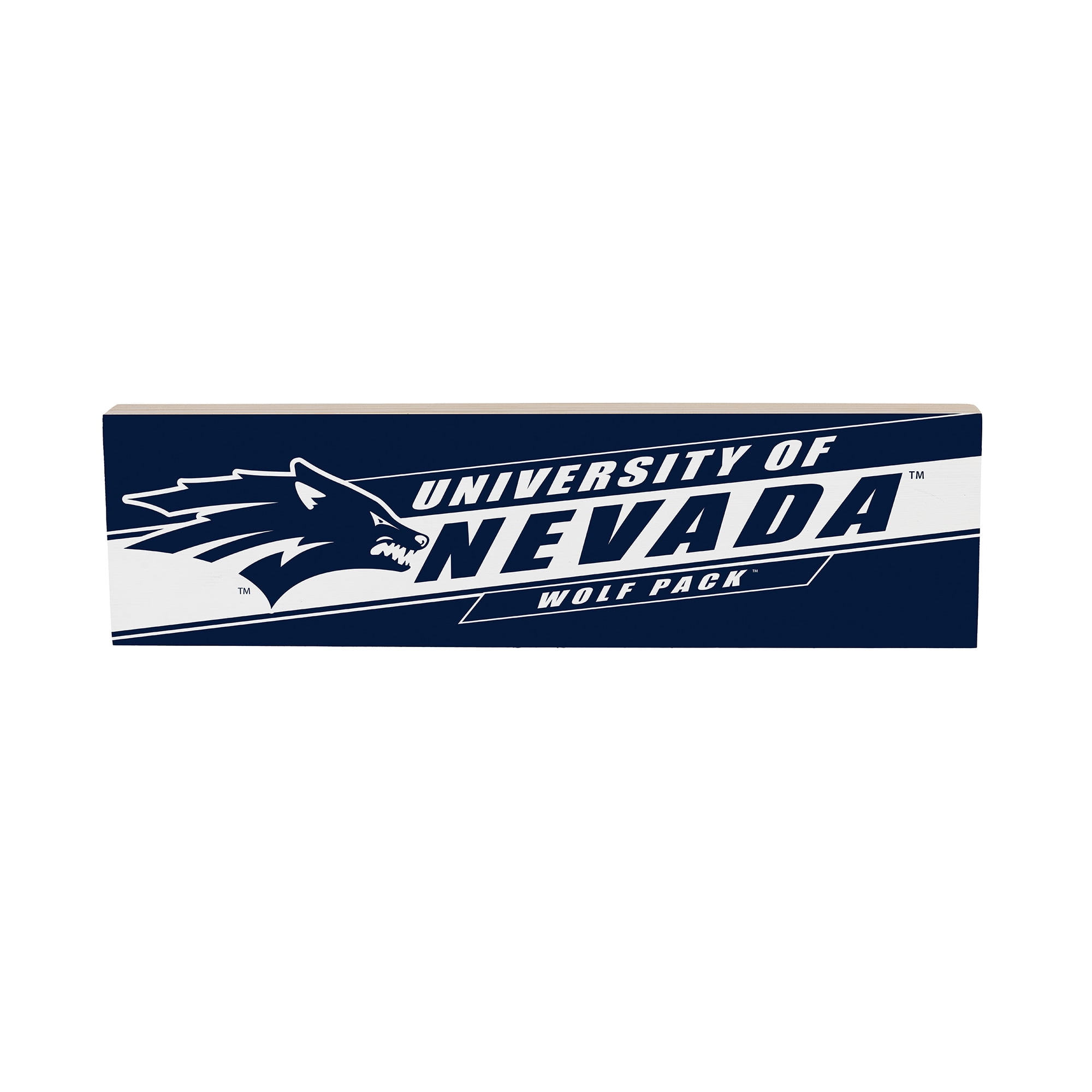 Nevada Wolf Pack 5" x 18" Shadow Logo Wood Mantle Sign - Walmart.com