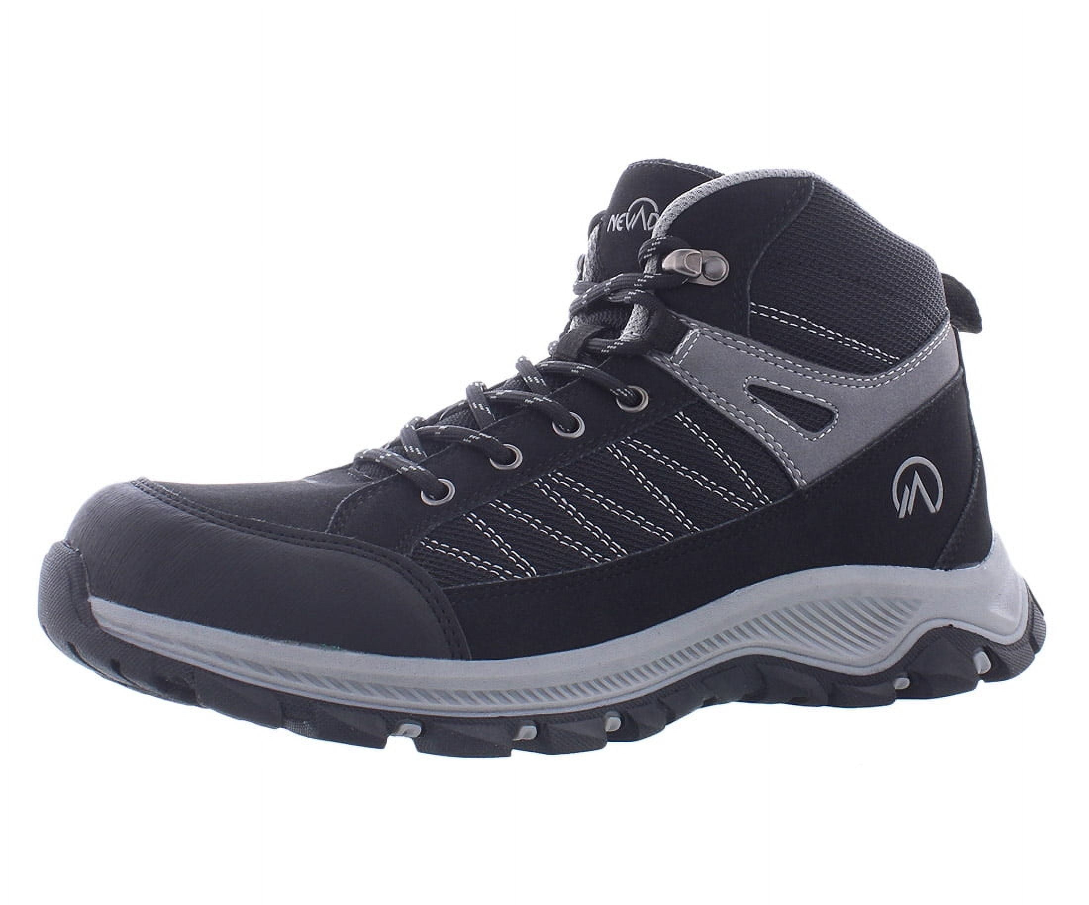 Nevados Montsky Mid Mens Shoes Size 12, Color: Black/Grey - Walmart.com