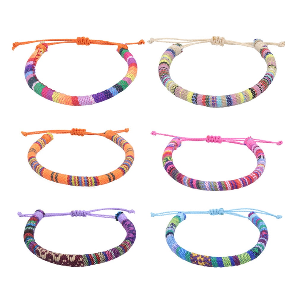 NeveLance 6pcs Friendship Bracelets, Bed Bracelet Set, Easter Basket ...