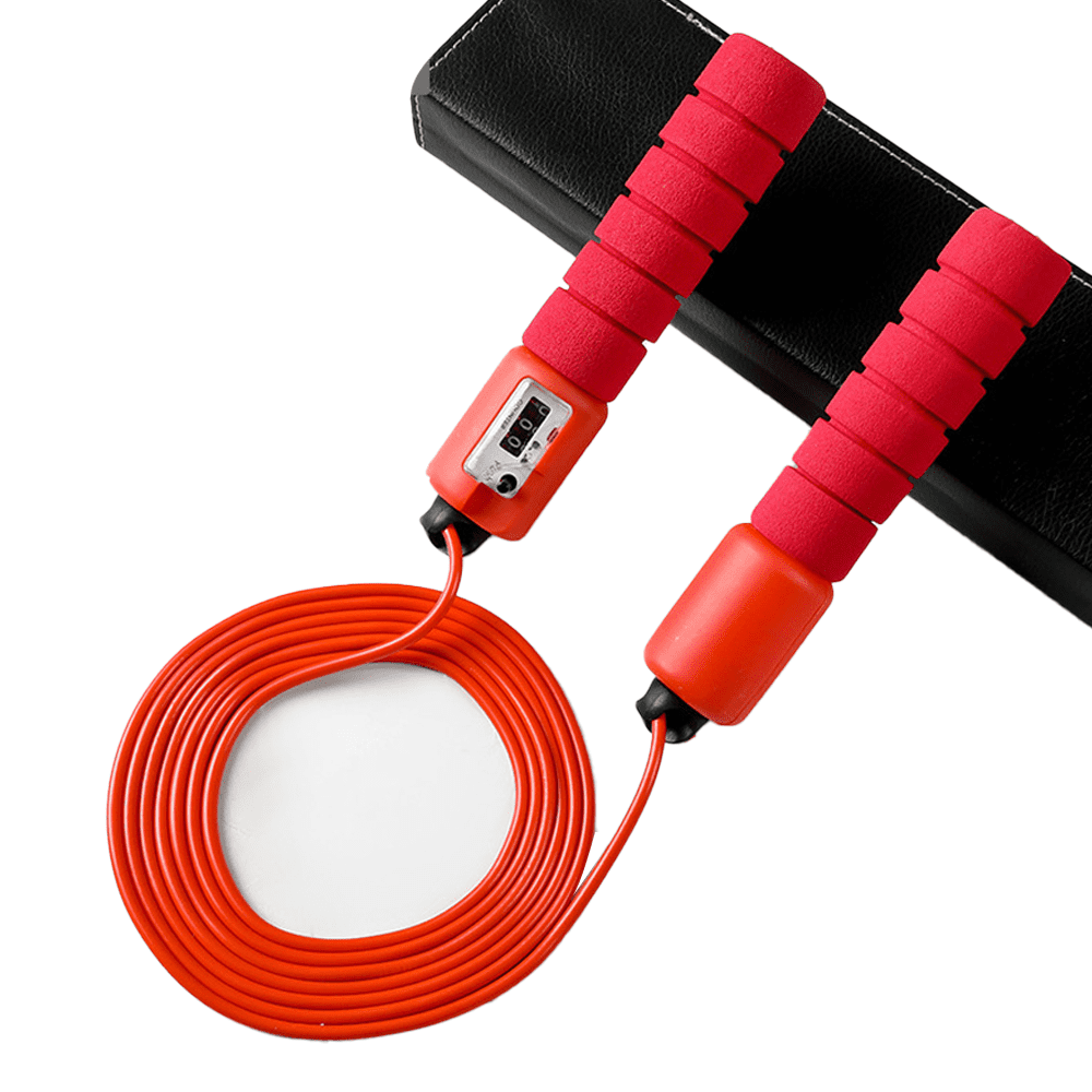 NeveLance Adjustable jump rope with Counter and Comfortable Handles ...