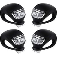 Waterproof Bike Bicycle Cycling 5 LED Night Safety Flashing Rear Tail ...