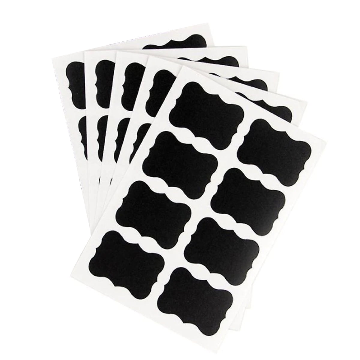 NeveLance Chalkboard Labels, Reusable Waterproof Blackboard Stickers ...