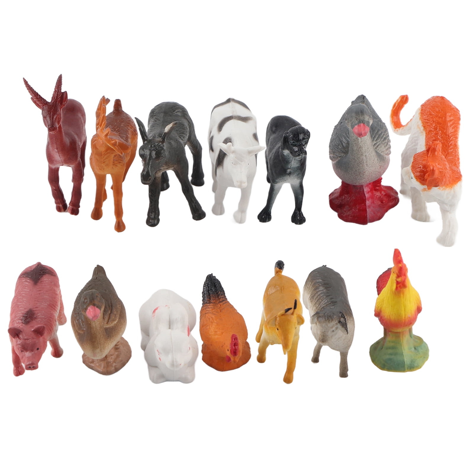 Nehlobo Figure Animal Model Toy Educational Plastic Furnishing Articles ...