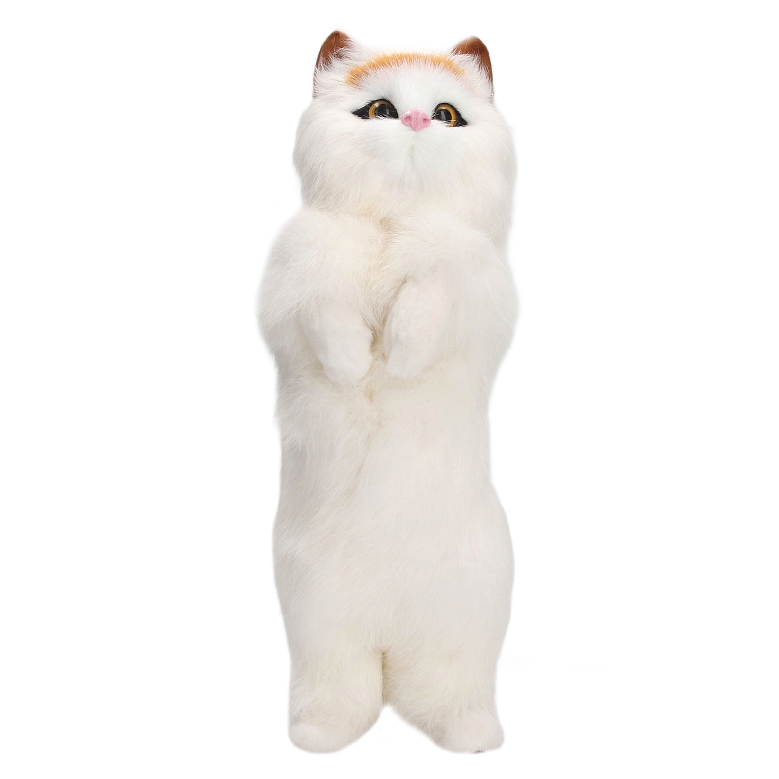 NeveLance Furry Cat Figurine Realistic Simulated Adorable Lovely ...