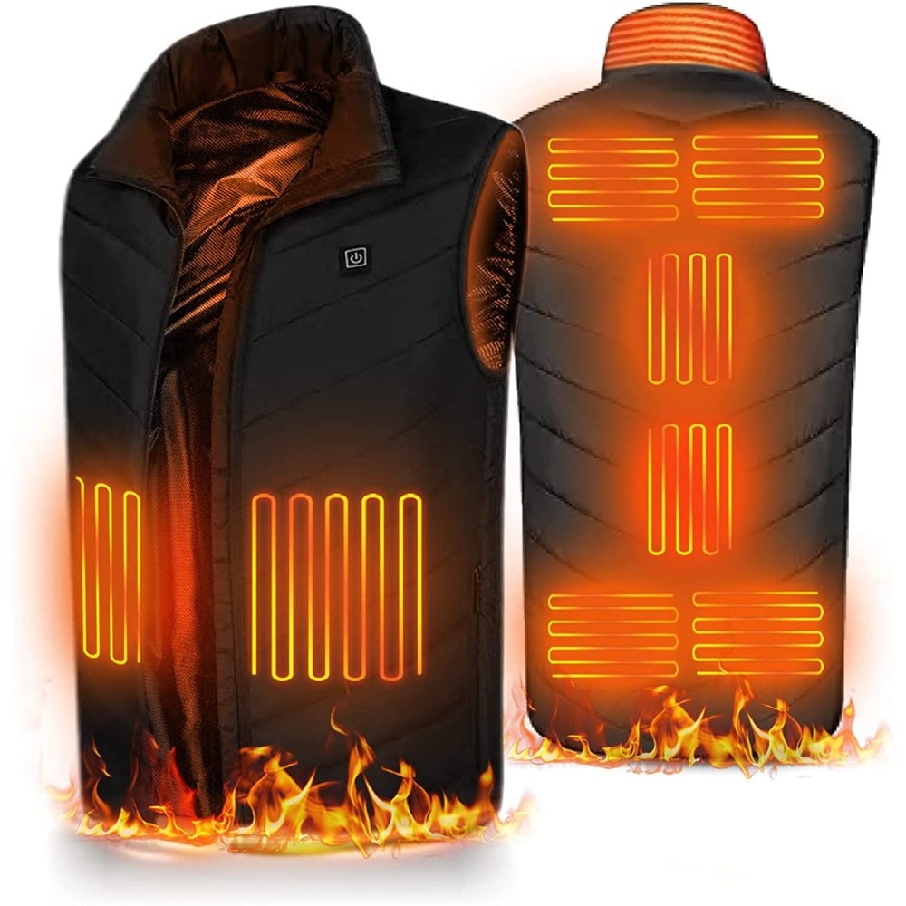 NeveLance Heated Vest Men Women Heated Vest Jacket Electric Heated ...