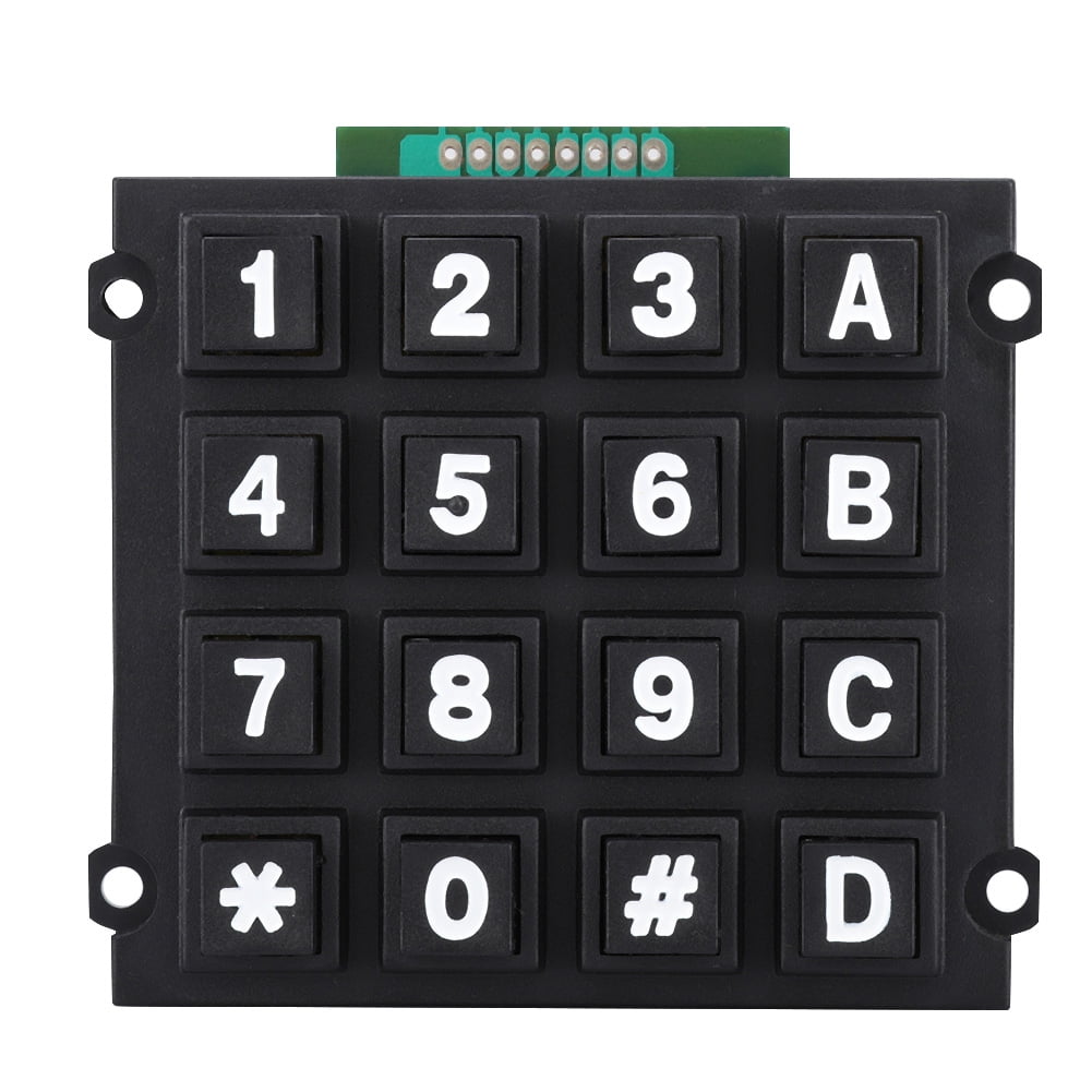 NeveLance Keyboard Modules with 16 Keys 4x4 Push Buttons External Big ...