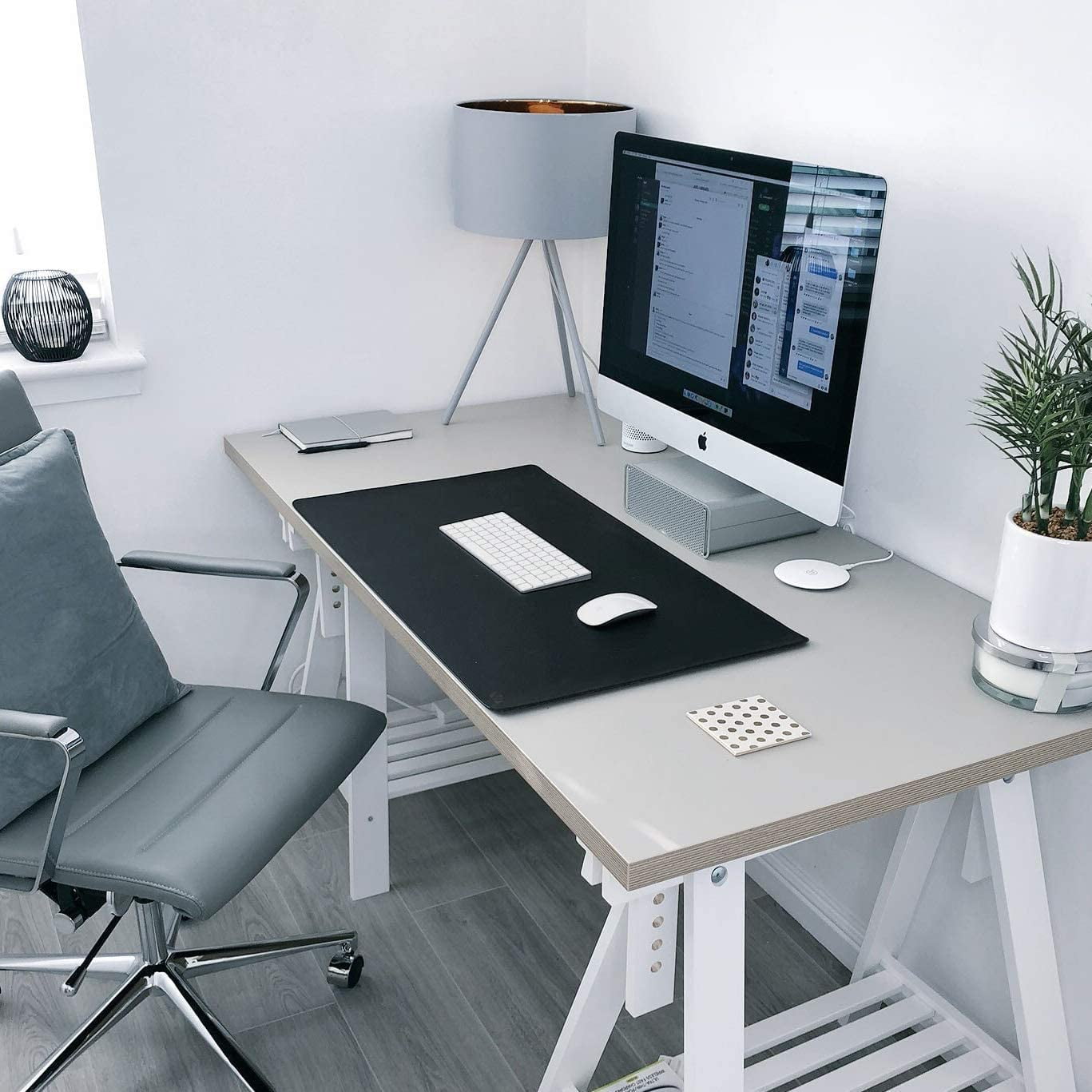 NeveLance Leather Desk Mat 36" x 20" Approx. 91.4 cm x 50.8 cm, Office ...