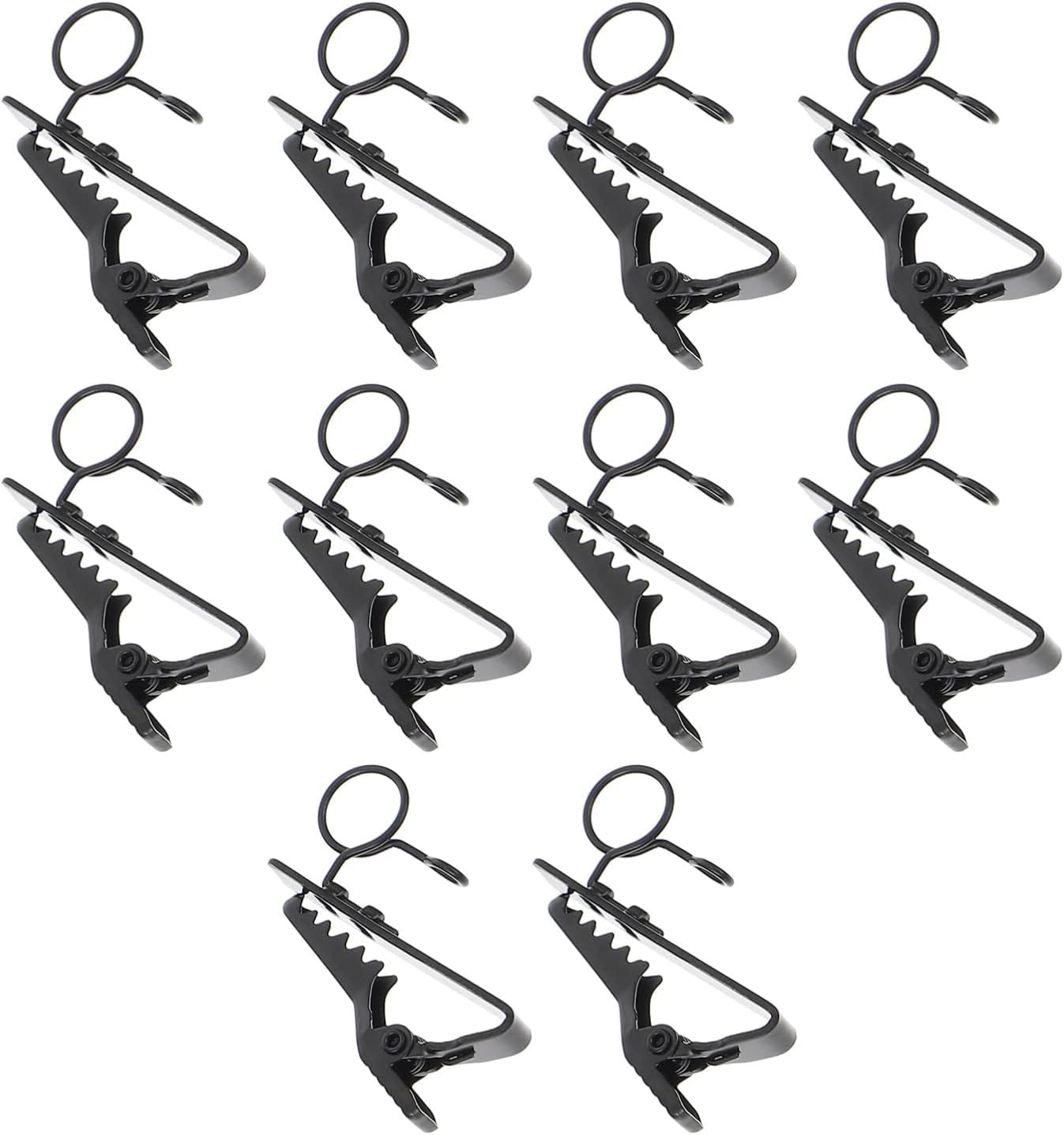 NeveLance Metal Lapel Microphone Clips: 10pcs 8. 5mm Lapel Microphone ...