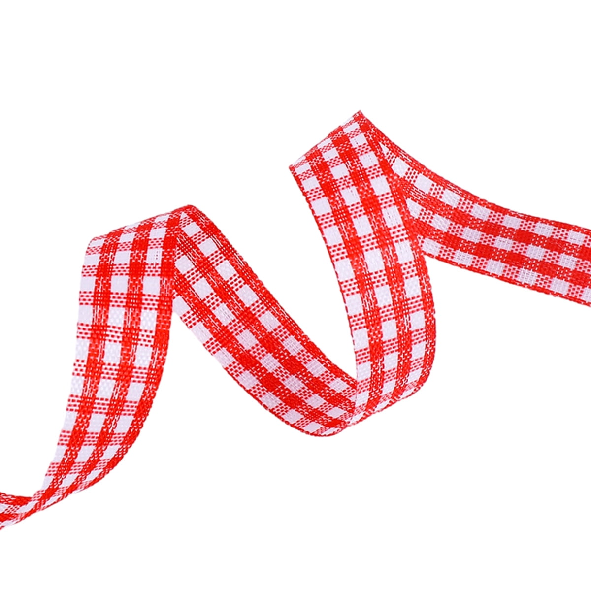 NeveLance Plaid ribbon, chemical fiber braided edge, plaid ribbon, for ...