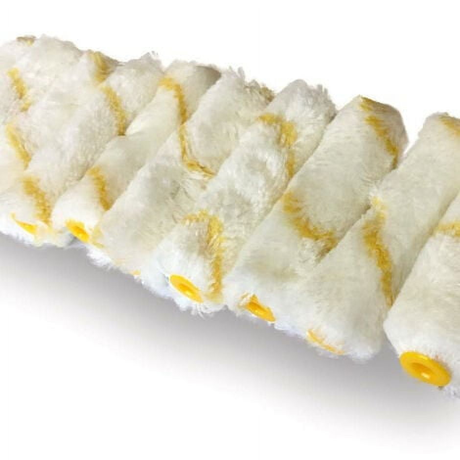 NeveLance Set of 10 Paint Rollers, 10cm Mini Paint Roller, Small Paint ...