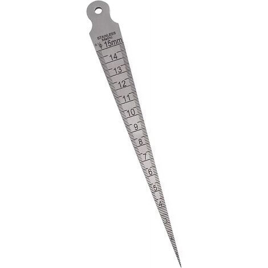 NeveLance Snow Bevel Gauge 1-15mm Metric and Imperial Feeler Gauge ...