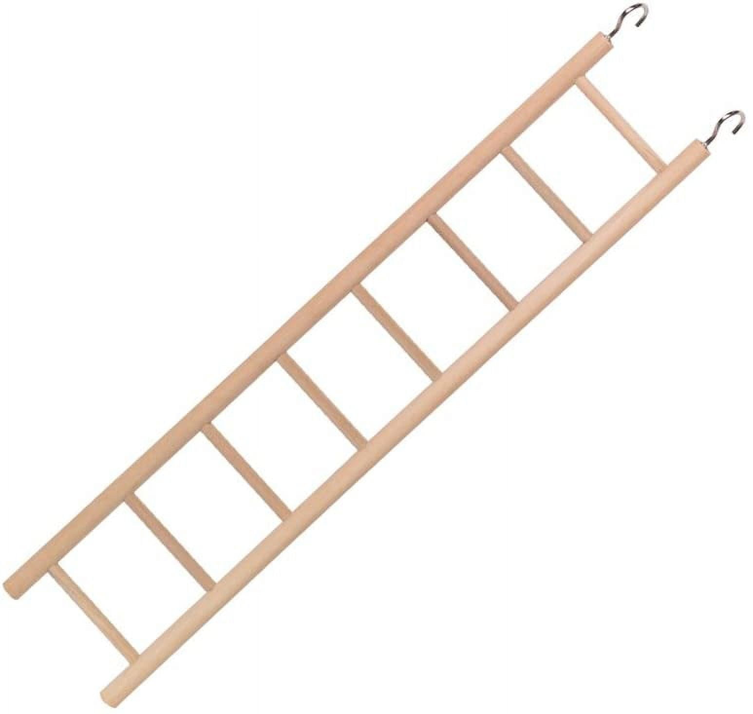 NeveLance Wooden bird stairs, bird climbing toys made of natural wood ...