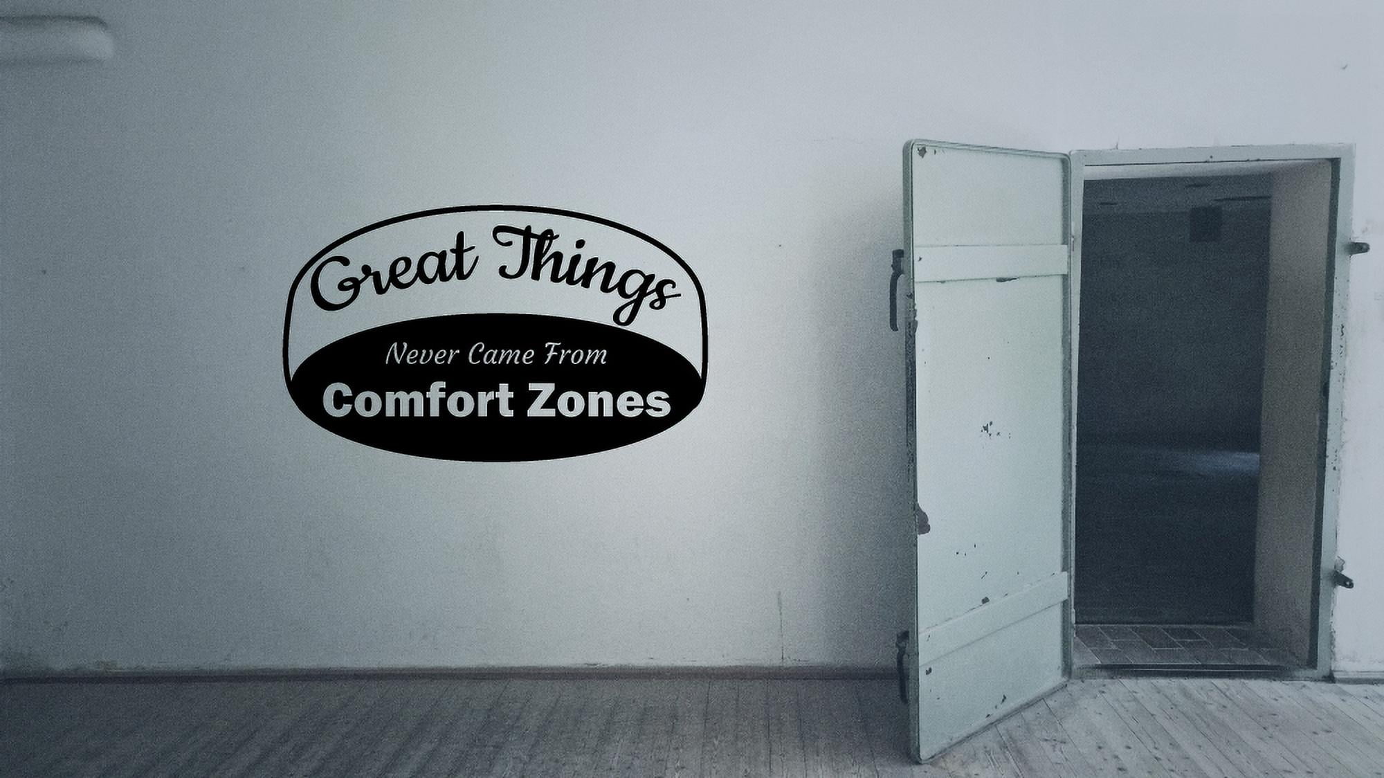 Never Come From Comfort Zones Fitness Workout Success Motivation Quotes ...