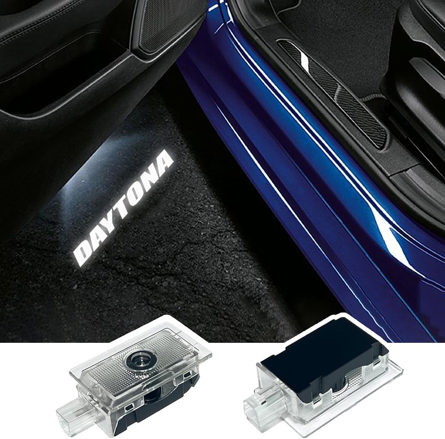 Never Fade Door Light Led Logo for Dodge Charger Daytona Hellcat ...