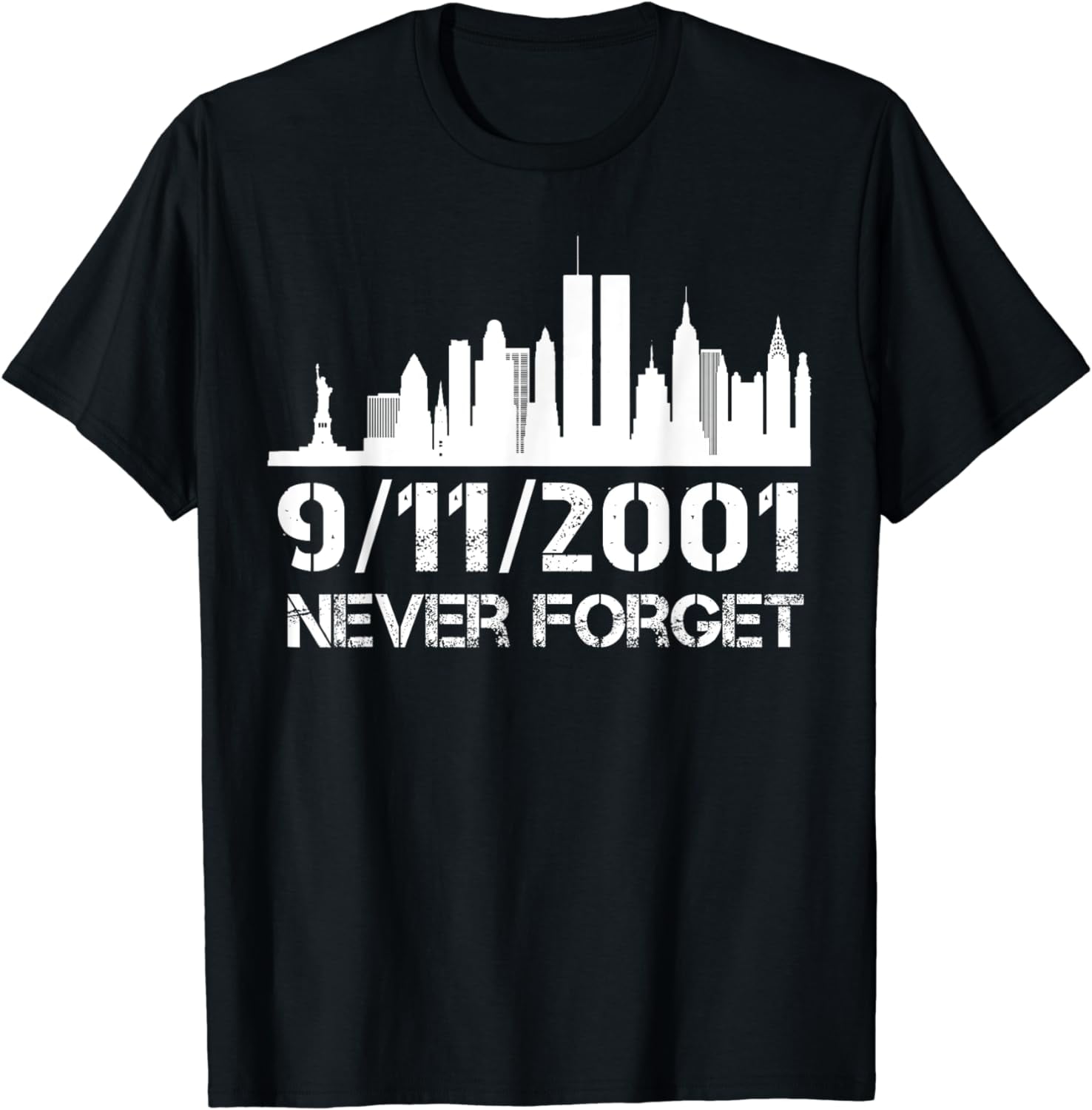Never Forget 9/11 20th Anniversary Patriot Memorial Day T-Shirt - Walmart.com