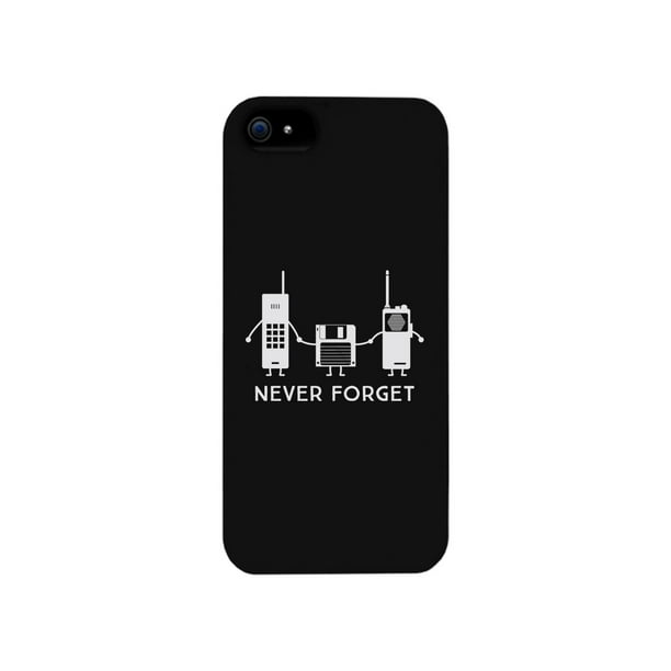 Never Forget Black Phone Case - Walmart Business Supplies