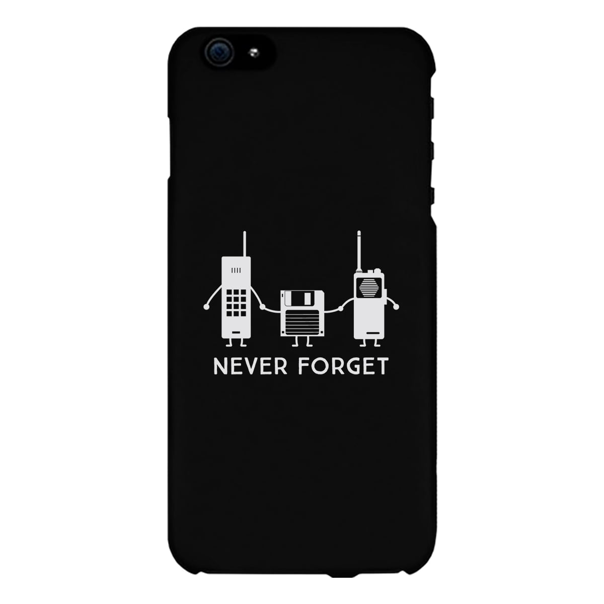 Never Forget Black Phone Case - Walmart Business Supplies