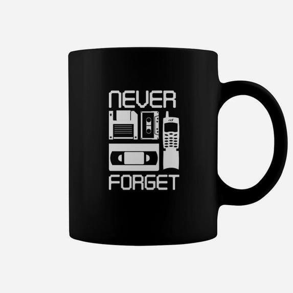 Never Forget The 90s Floppy Disk Flip Phones Coffee Mug - Walmart.com
