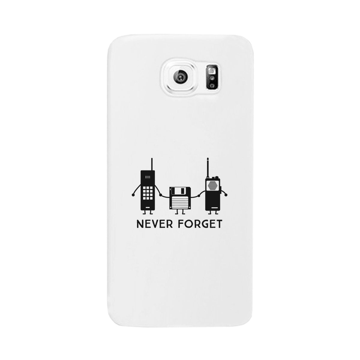 Never Forget White Phone Case - Walmart.com