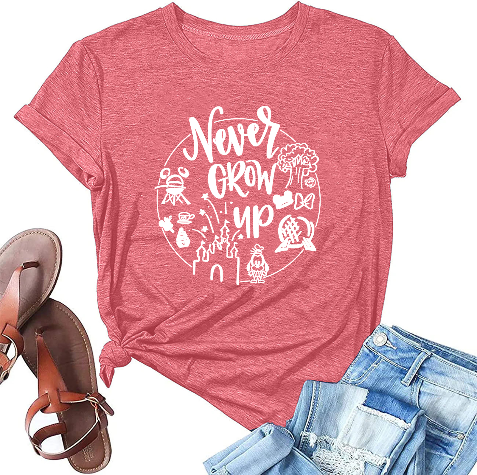 Women's Let's Eat Kitty T Shirt Funny Punctuation Shirt Cat Tee For ...