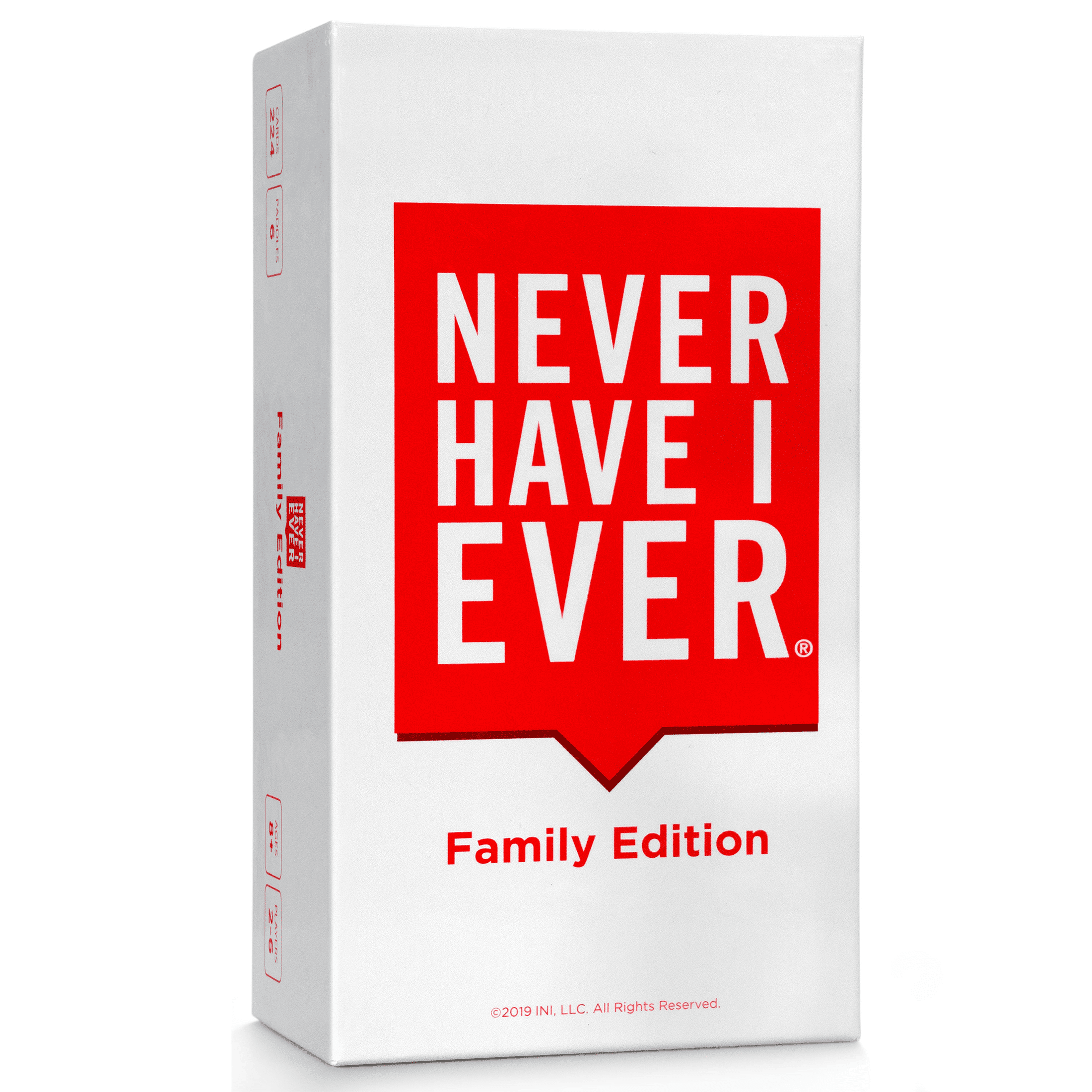 Never Have I Ever Family Edition, Hilarious and Revealing Party Card ...