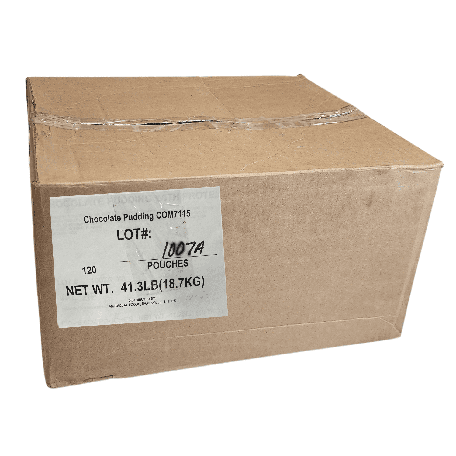 Never Issued MRE Entree: Chocolate Pudding With Protein (Case Of 120 ...