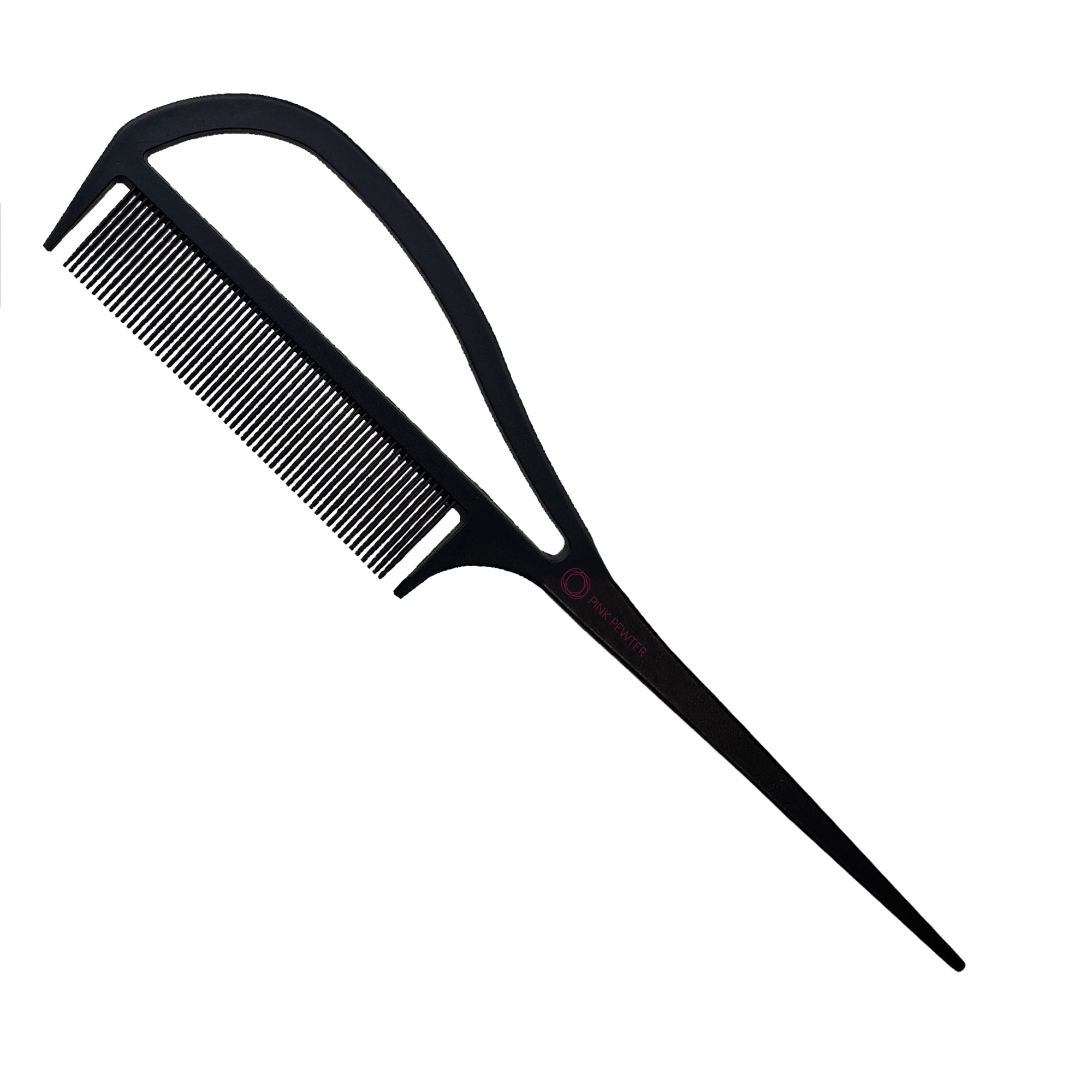 "Never Let Go" Carbon Fibre Color and Styling Comb (Black) #1 - Walmart.com
