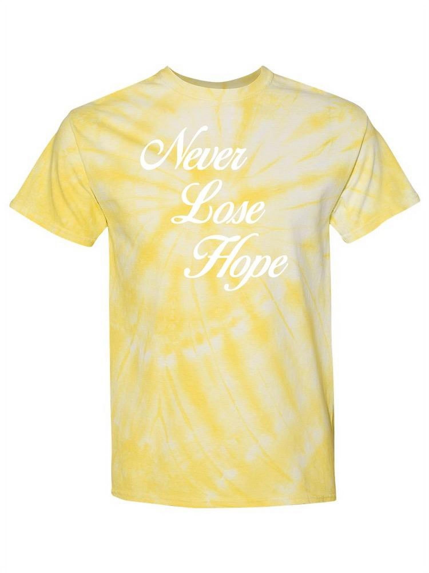 Never Lose Hope Tie-Dye Cyclone Men -Smartprints Designs, Male Large - Walmart.com