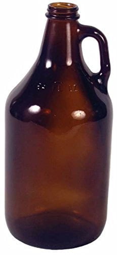 Never Pay Retail Again-5197 Amber 1/2 gal Glass Jug - Brown - Walmart.com