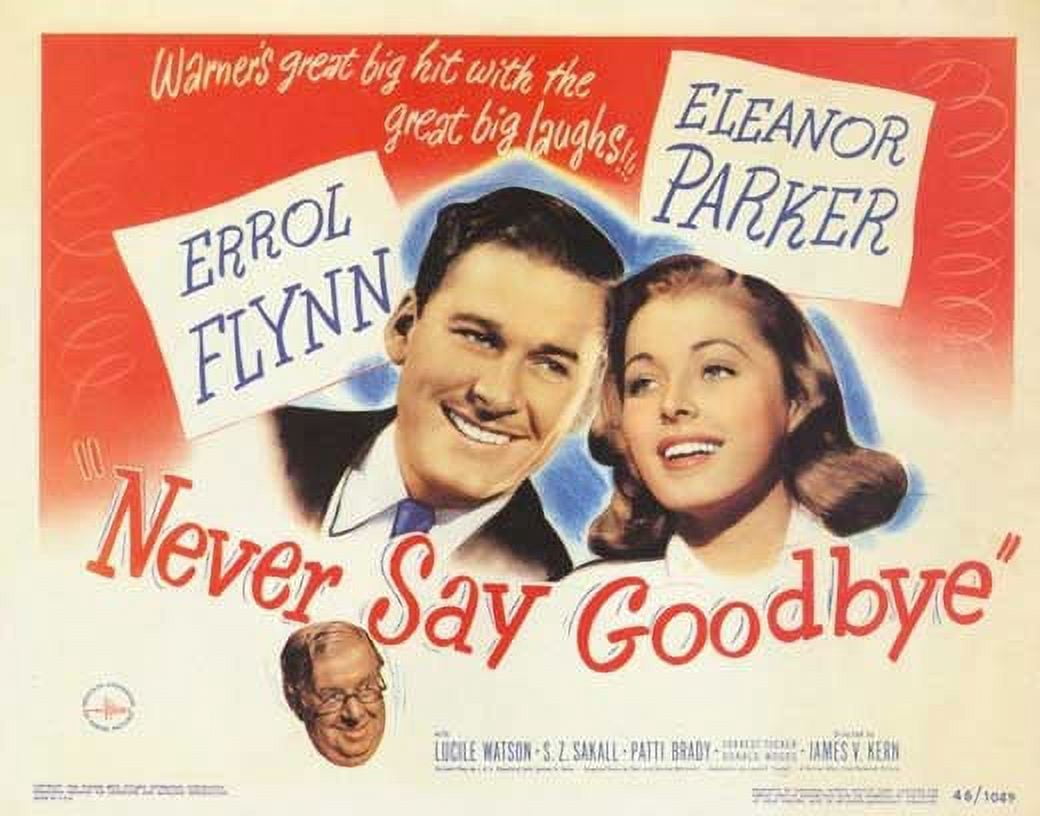 Never Say Goodbye - movie POSTER (Style A) (11" x 14") (1946) - Walmart.com