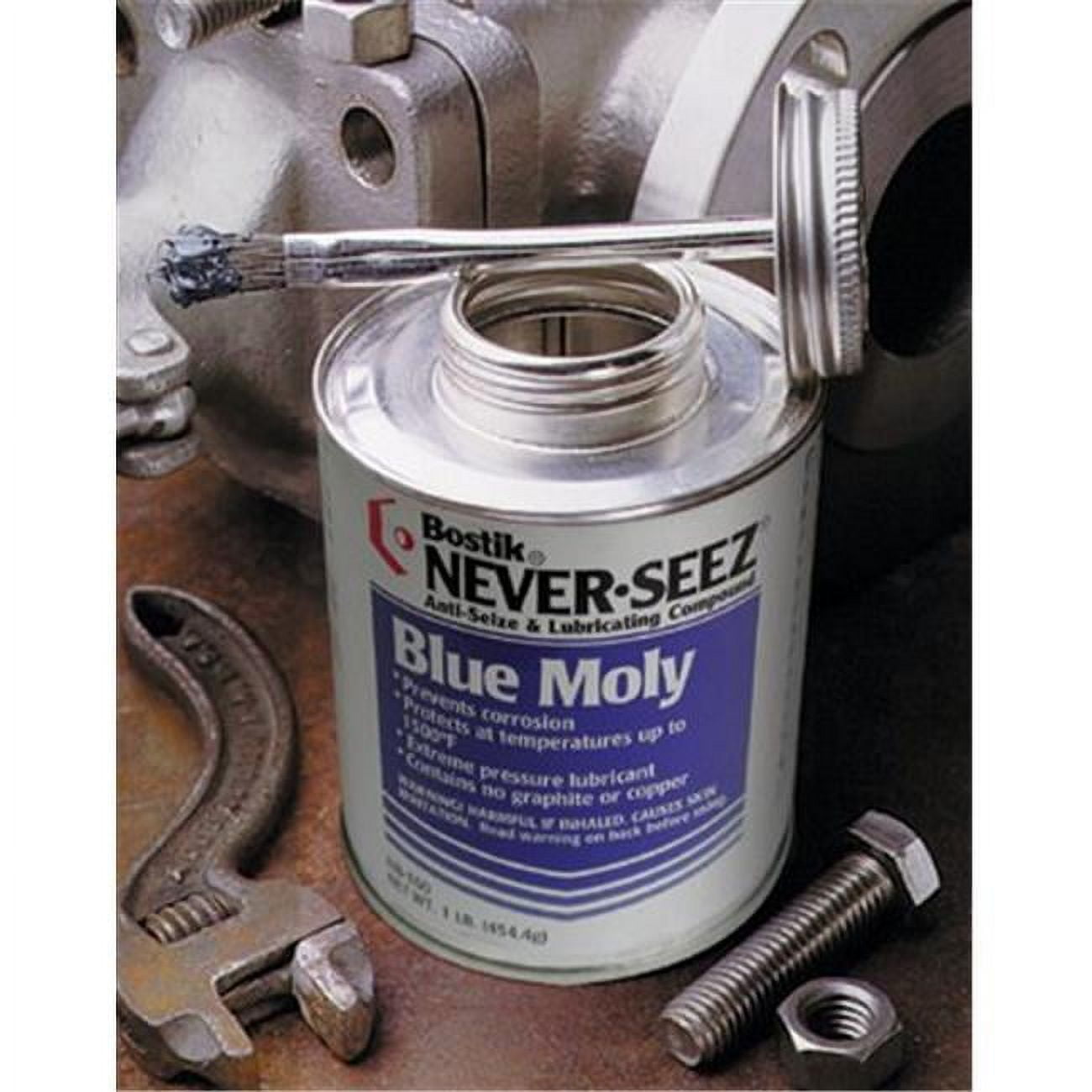 Never-Seez Blue Moly Compounds, 8-oz. Brush Top Can - 1 CN (535 ...