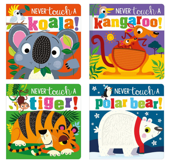 Never Touch a Koala; Never Touch a Kangaroo; Never Touch a Tiger!; Never Touch A Polar Bear! (4 ...