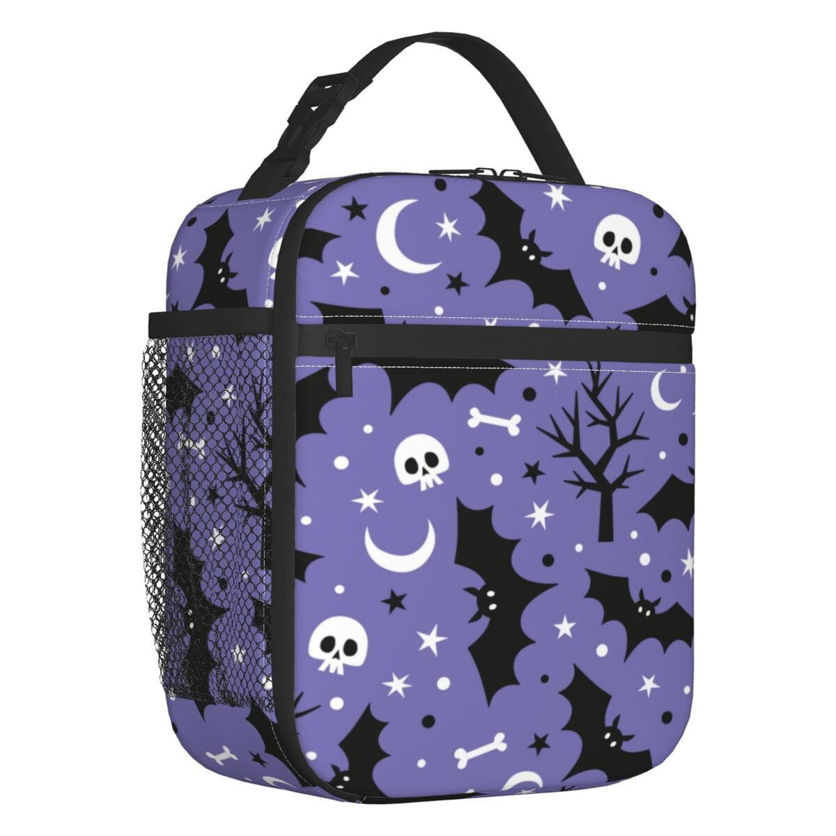 Never Trust The Living Insulated Lunch Bags Goth Occult Halloween Witch ...