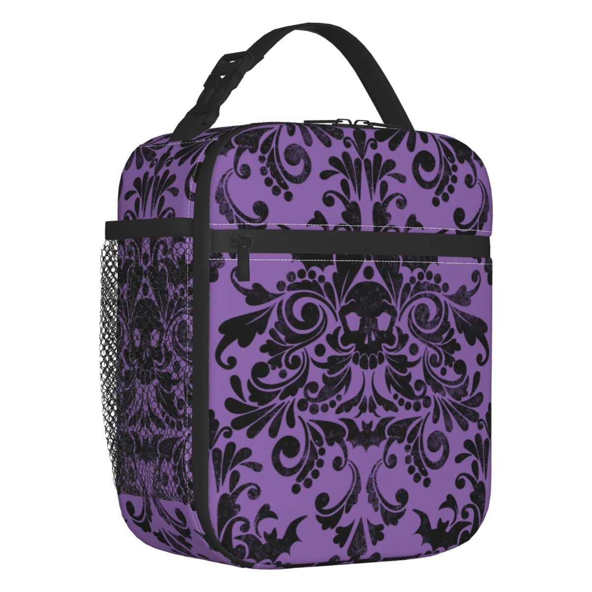 Never Trust The Living Insulated Lunch Bags Goth Occult Halloween Witch ...