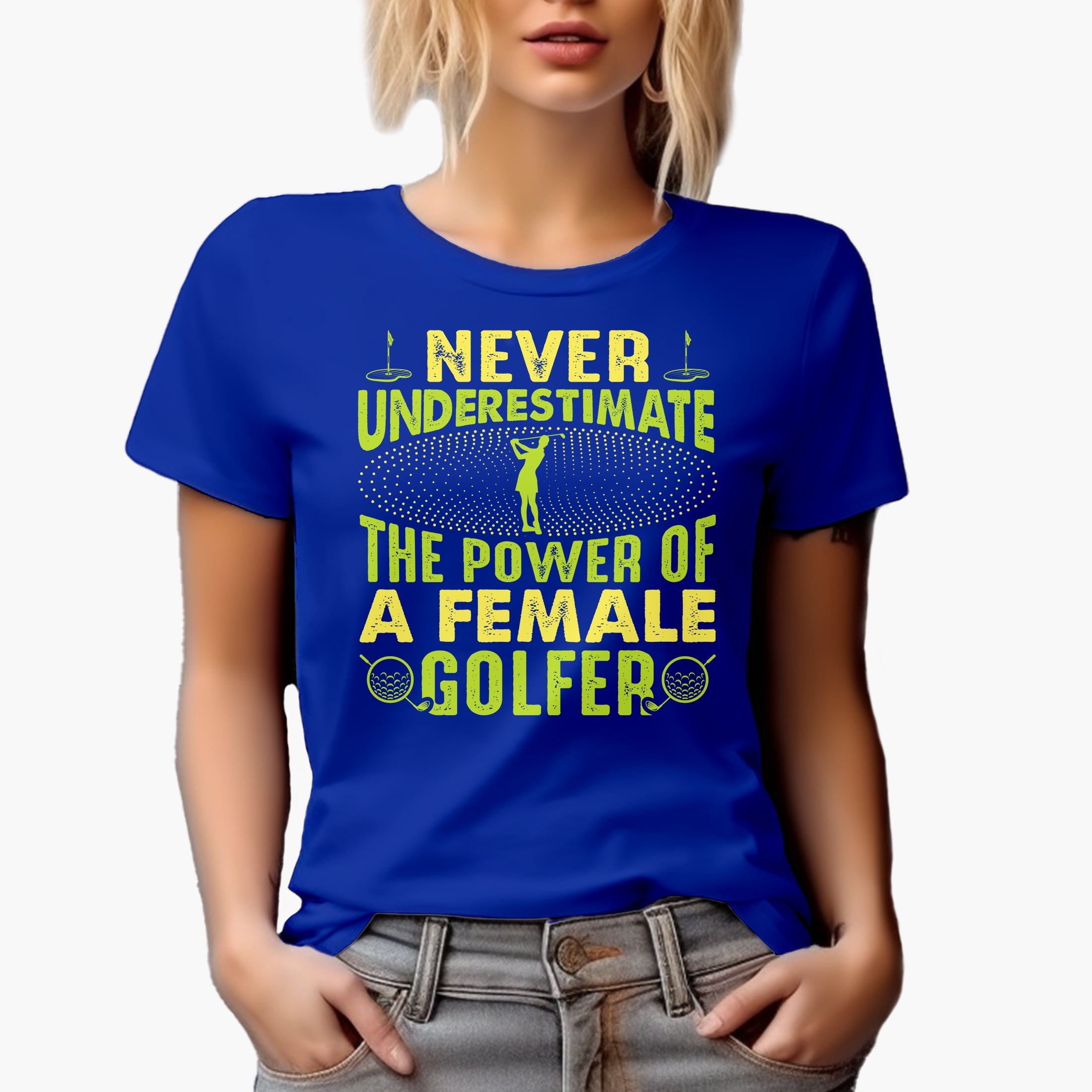 Never Underestimate the Power of a Female Golfer with a Woman Golf ...